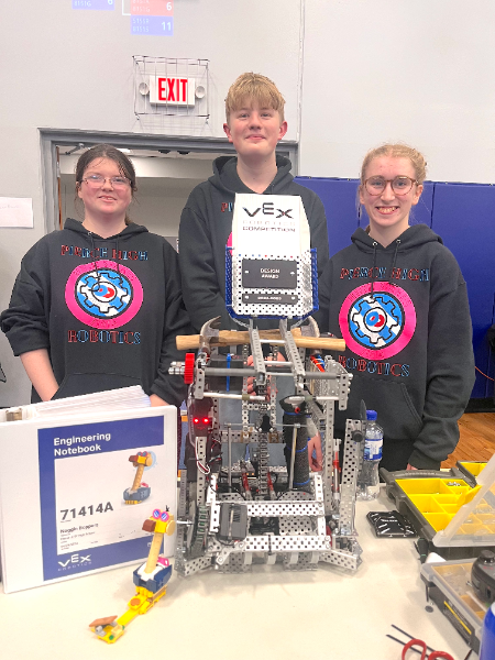 Pierce Public Schools - Robotics Team Claims Design Award